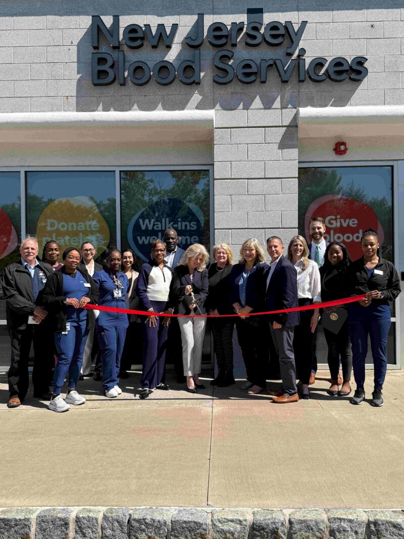 NEW JERSEY BLOOD SERVICES HOSTS GRAND OPENING OF NEW STATE-OF-THE-ART ...